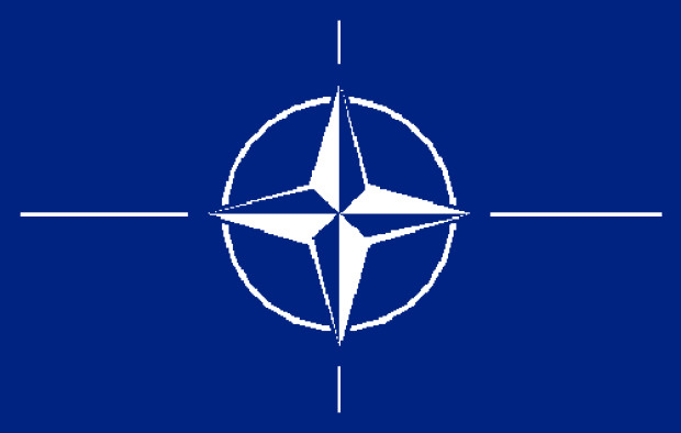 Bandera NATO (North Atlantic Treaty Organization)